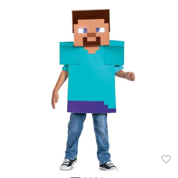 Target | Other | Minecraft Steve Halloween Mask And Top Only At Target ...